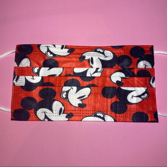 Disney | Accessories | Mickey Mouse Disposable Face Masks | Poshmark